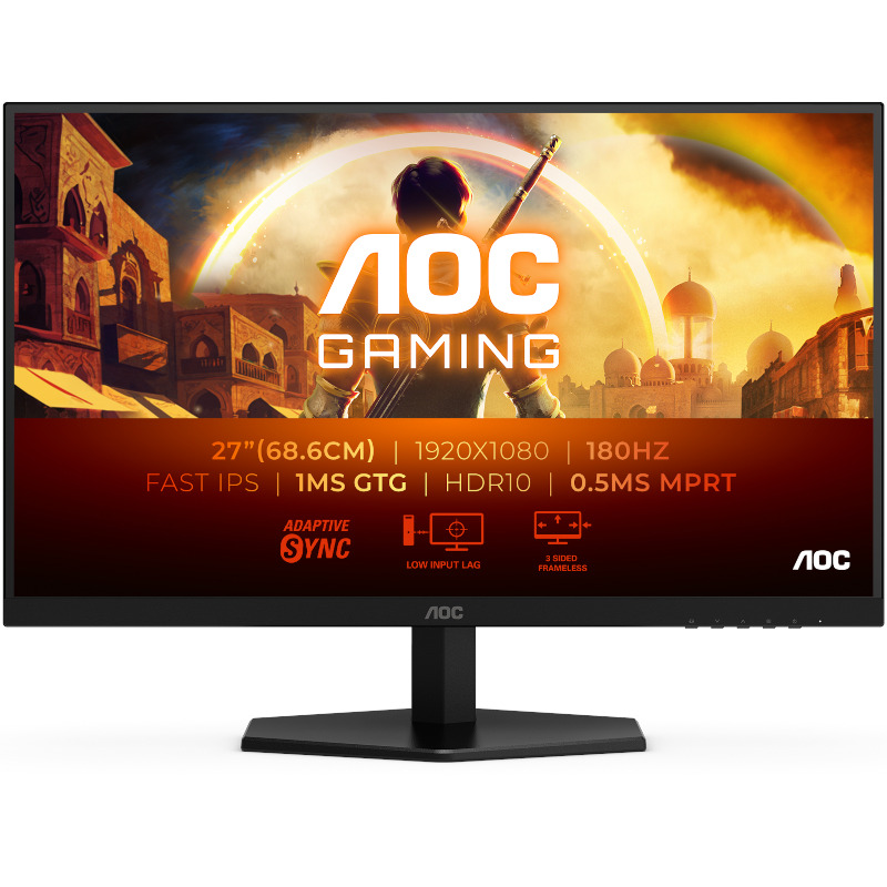 Monitor LED AOC Gaming AGON 27G42E 27 inch FHD IPS 0.5 ms 180 Hz HDR ...