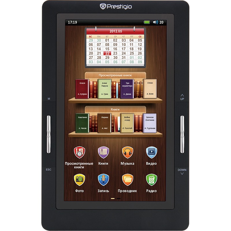 E-book Reader Prestigio MultiReader 3274 Black - PC Garage