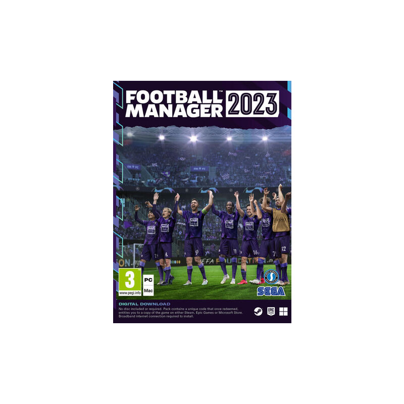Joc Sega FOOTBALL MANAGER 2023 (CODE IN A BOX) - PC - PC Garage