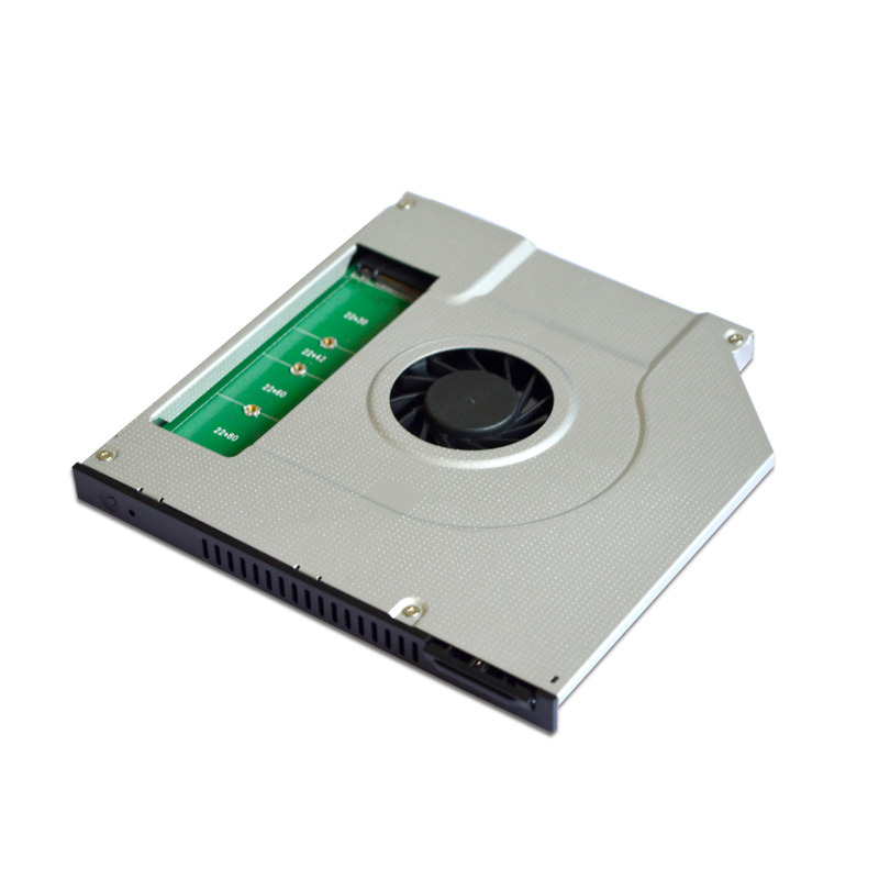 Adaptor HDD Caddy OEM SSD M.2 SATA3 pentru unitati optice de tipul 12.7 ...