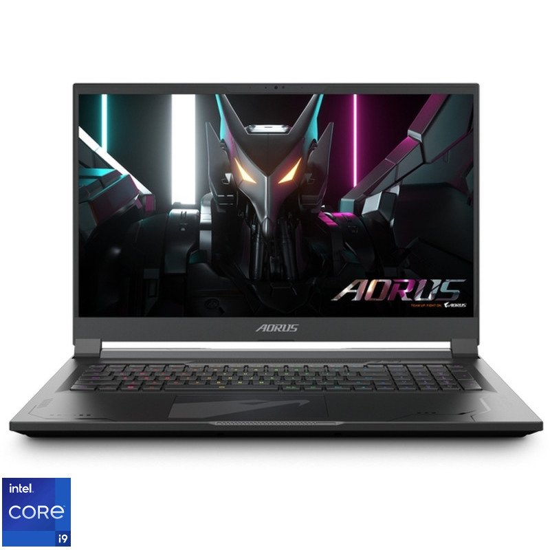 Laptop GIGABYTE Gaming 17.3'' AORUS 17X AZF, QHD 240Hz, Procesor Intel ...