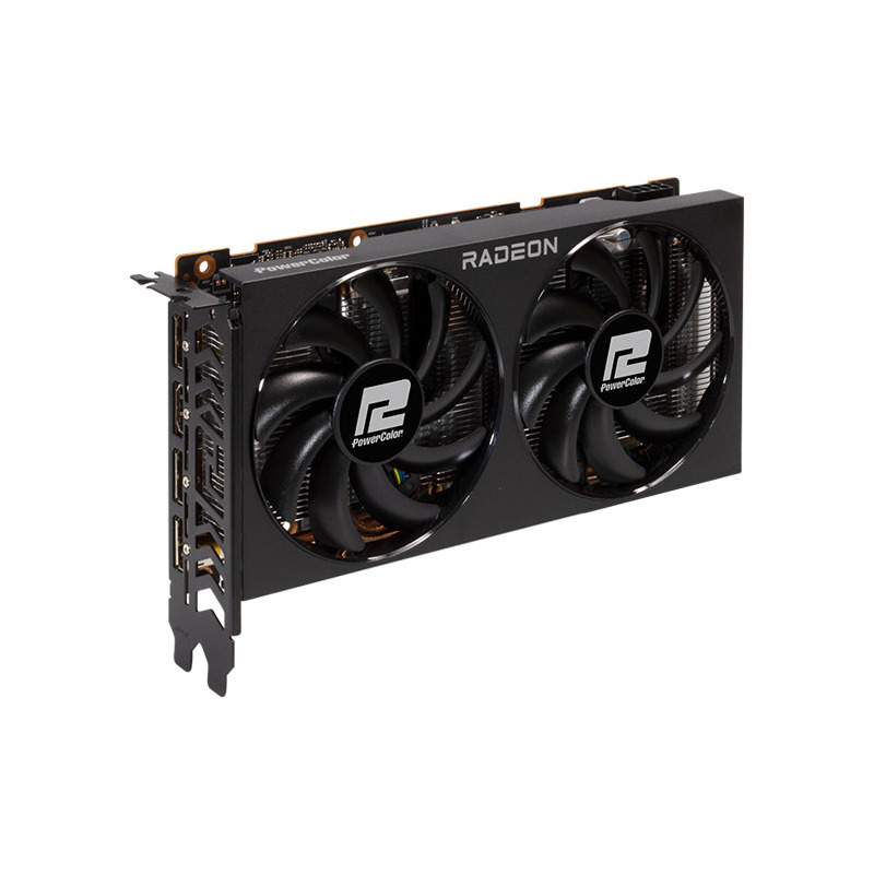 Placa video PowerColor Radeon RX 6600 XT Fighter 8GB GDDR6 1‎28-bit ...