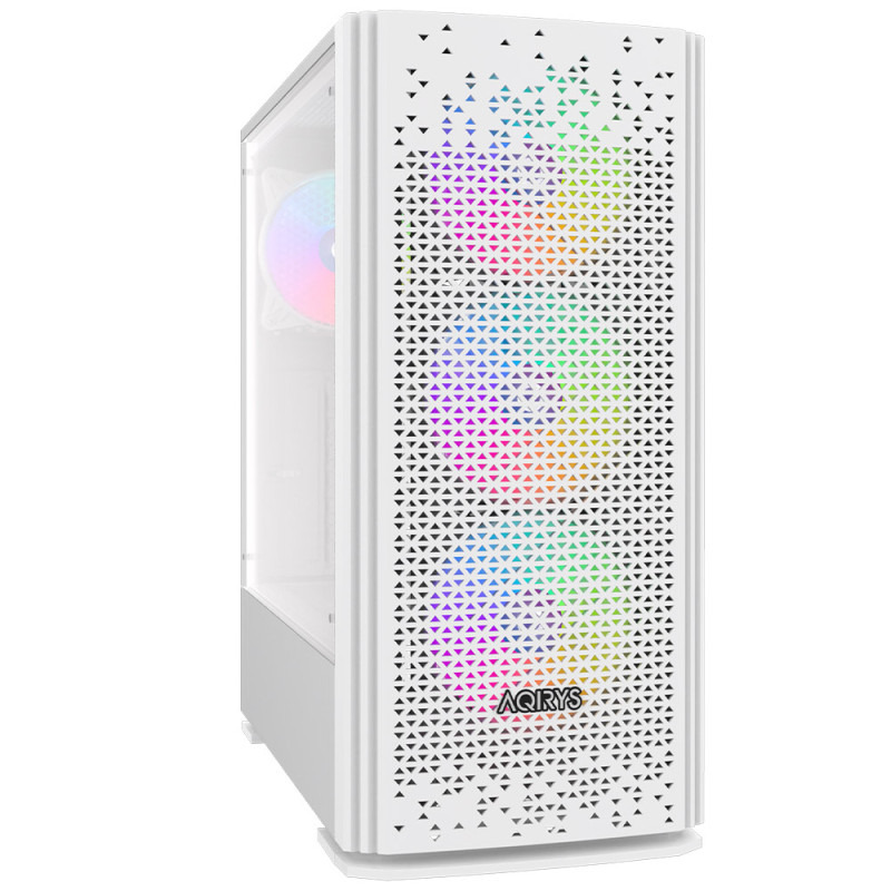 Carcasa AQIRYS Gacrux RGB White - PC Garage