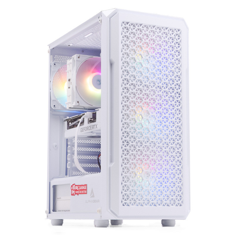 PC Gaming ZMEU Legendar Plus Alb, AMD Ryzen 5 5600 3.5GHz, 16GB DDR4 ...