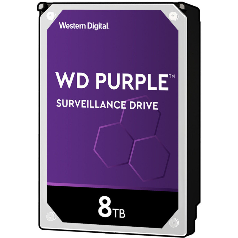 Hard disk WD Purple 8TB SATA-III 7200RPM 256MB - PC Garage