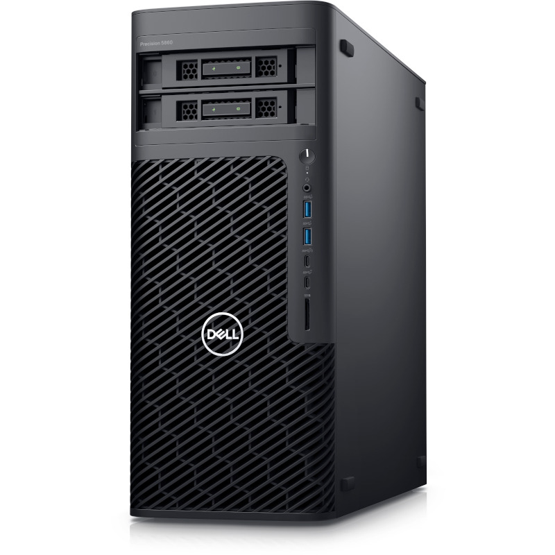 Desktop PC DELL Precision 5860, Procesor Intel® Xeon® w3-2425 3.0GHz ...