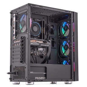 PC Gaming BALAUR Epic MaxPlus, Intel i5-12400F 2.5GHz, 16GB DDR4, 1TB SSD, RTX 4060 8GB GDDR6 ...