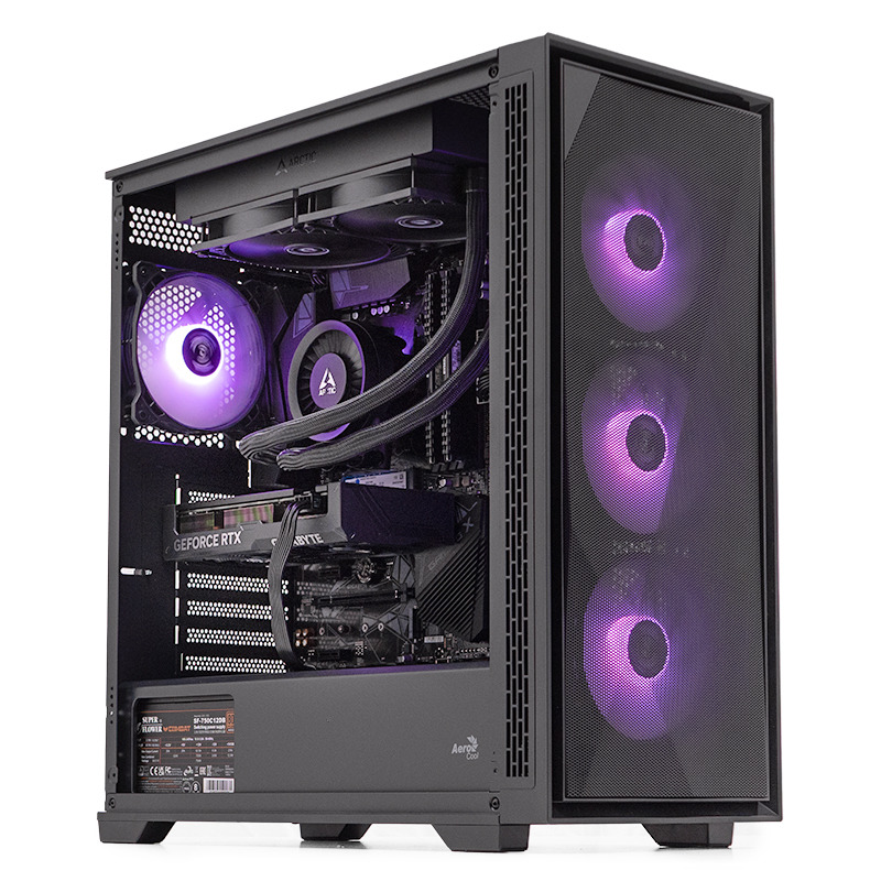 PC Gaming BALAUR Legendar PRO Edition, AMD Ryzen 7 5700X3D 3.0GHz, 32GB DDR4, 1TB SSD, RTX 4060 ...