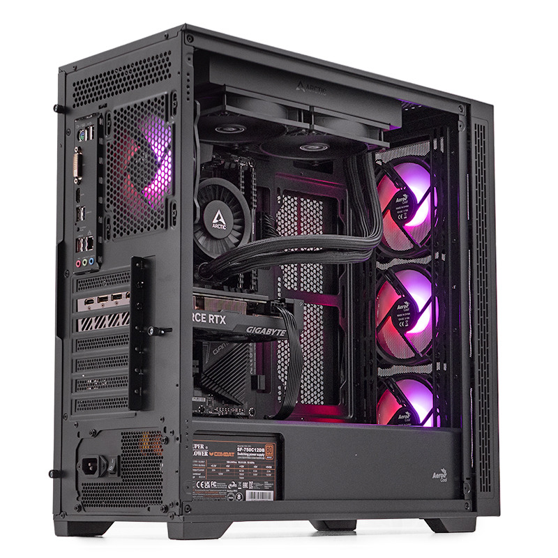 PC Gaming BALAUR Legendar PRO Edition, AMD Ryzen 7 5700X3D 3.0GHz, 32GB DDR4, 1TB SSD, RTX 4060 ...