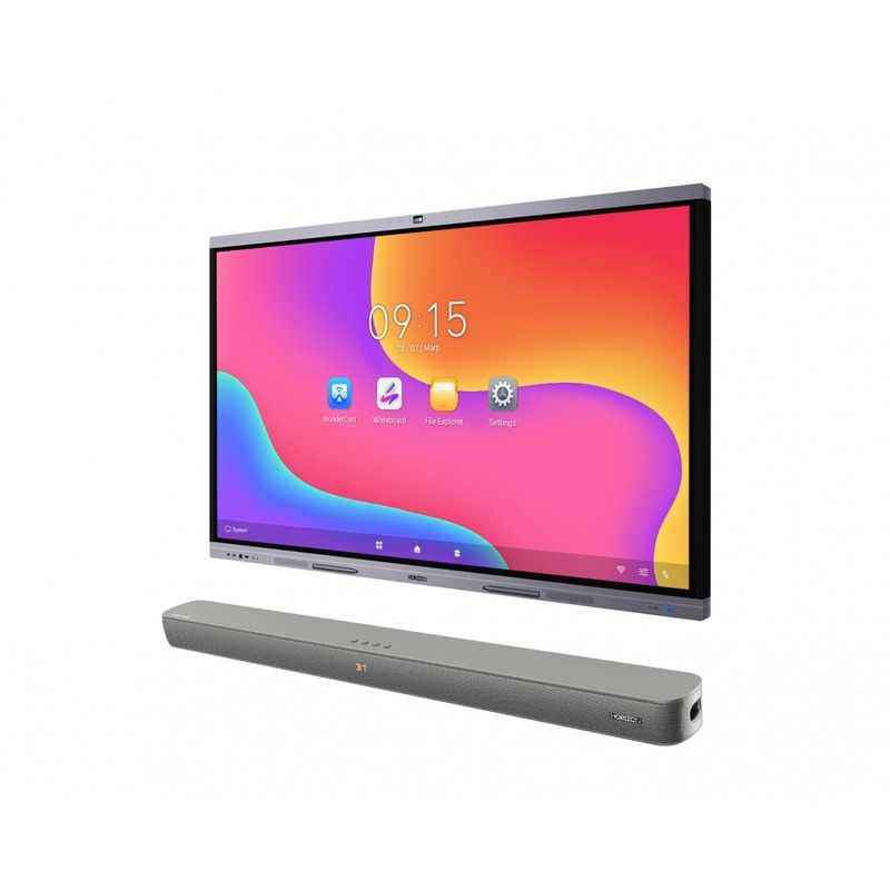 Tabla interactiva Horizon Seria A3C 75 inch, 4K UHD, 8GB RAM, 128GB ...