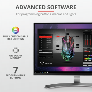 Mouse Gaming Trust GXT 160X Ture RGB - PC Garage