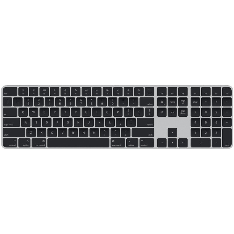 Tastatura Apple Magic Keyboard with Touch ID and Numeric Keypad Black ...