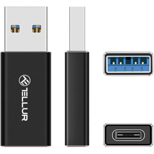 Adaptor Tellur USB 2.0 tip A Male - USB-C Female - PC Garage