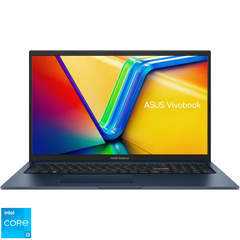 Laptop ASUS 17.3'' Vivobook 17 X1704VA, FHD, Procesor Intel® Core™ i3 ...