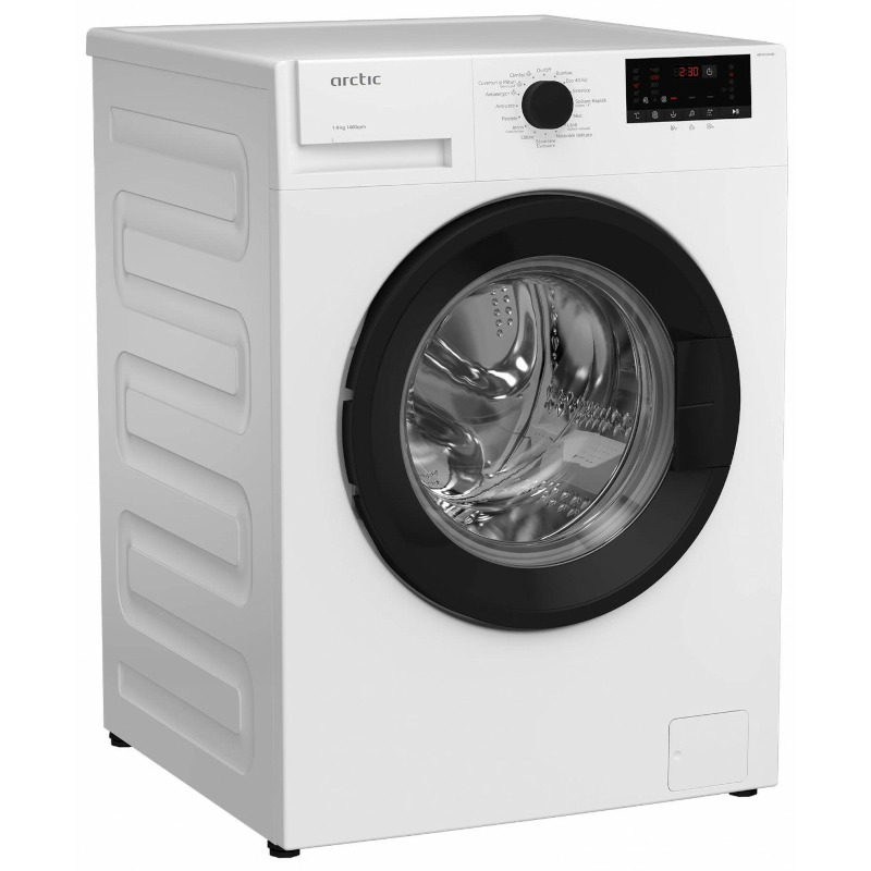 Masina de spalat rufe Arctic AB91421XLWB, 9 kg, 1400 RPM, Clasa A, Silent Inverter, ExtraSteam ...