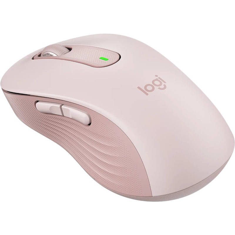 Mouse Logitech Signature M650 L, Wireless/Bluetooth, Rose - PC Garage