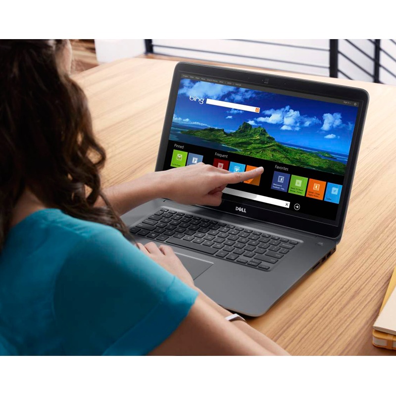 Laptop DELL 15.6'' Inspiron 7548 (seria 7000), UHD Touch, Procesor ...