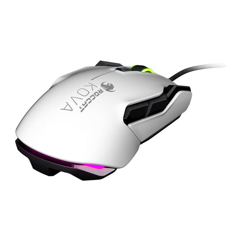 Mouse Gaming Roccat Kova Aimo RGB White - PC Garage