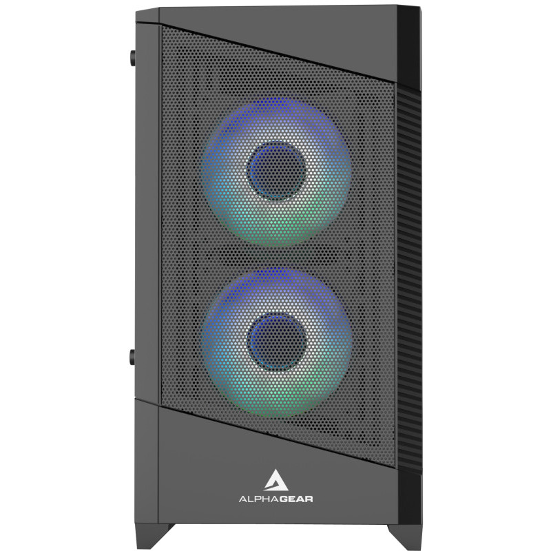 Carcasa ALPHAGEAR Monarch RGB black - PC Garage