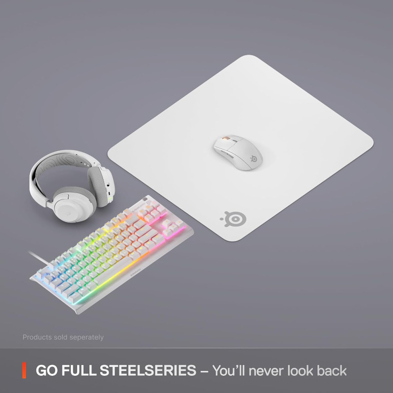 Mouse pad SteelSeries QcK Large White - PC Garage