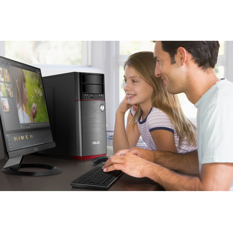 Desktop PC ASUS M52AD-Xtreme, Procesor Intel® Core™ i5-4460 3.4GHz ...