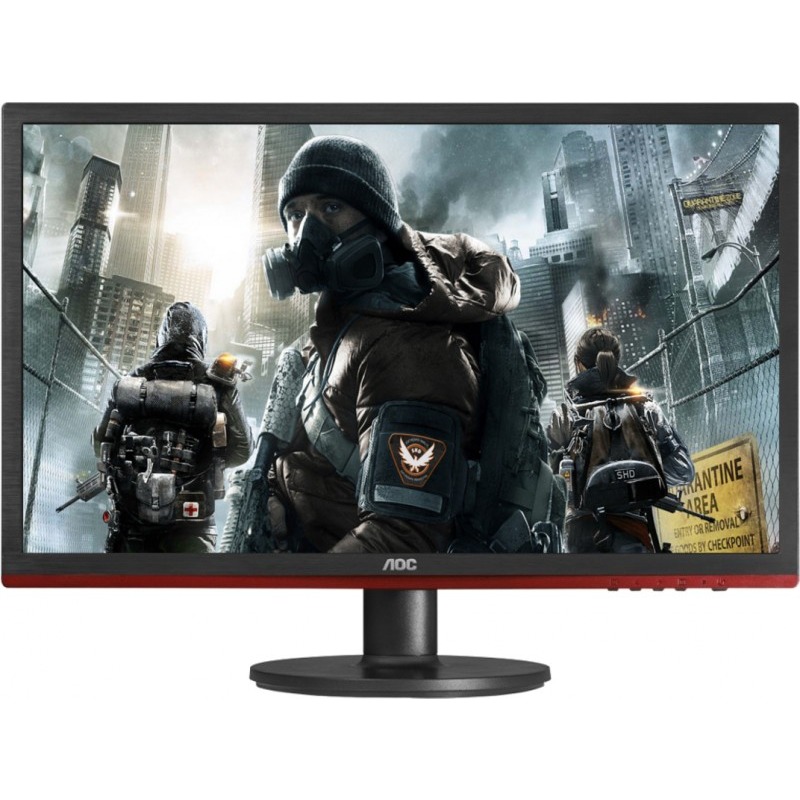 Monitor LED AOC Gaming G2260VWQ6 21.5 inch 1ms Black-Red FreeSync 75Hz ...