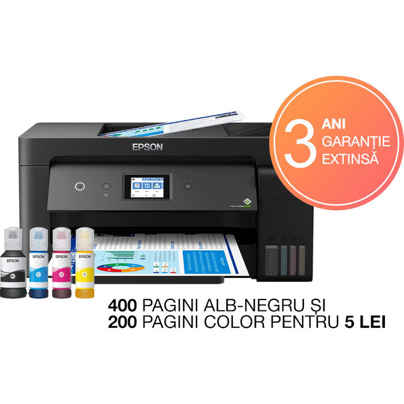 Multifunctionala Epson EcoTank L14150 InkJet CISS, Color, Format A3 ...