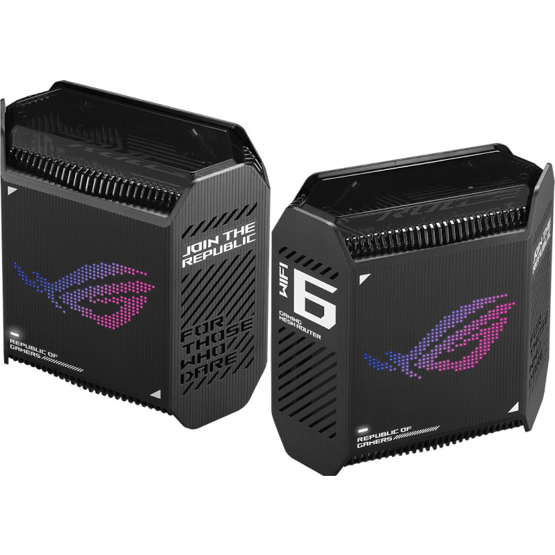 Router wireless ASUS Gigabit ROG Rapture GT6 Tri-Band WiFi 6 Black ...