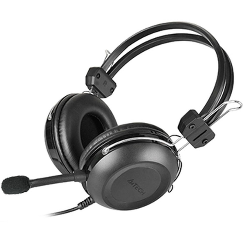 Casti A4Tech On-Ear, HU-35 Black - PC Garage