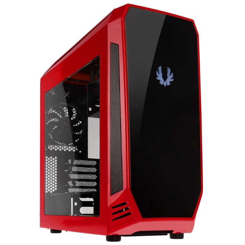 Carcasa BitFenix AEGIS CORE Red + ICON Display - PC Garage