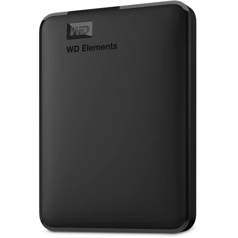 Hard disk extern WD Elements Portable 2TB USB 3.2 Gen 1 Black - PC Garage