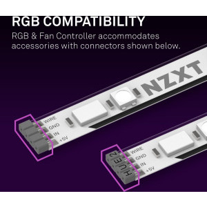 Fan controller NZXT RGB Fan controller, Three channel - PC Garage