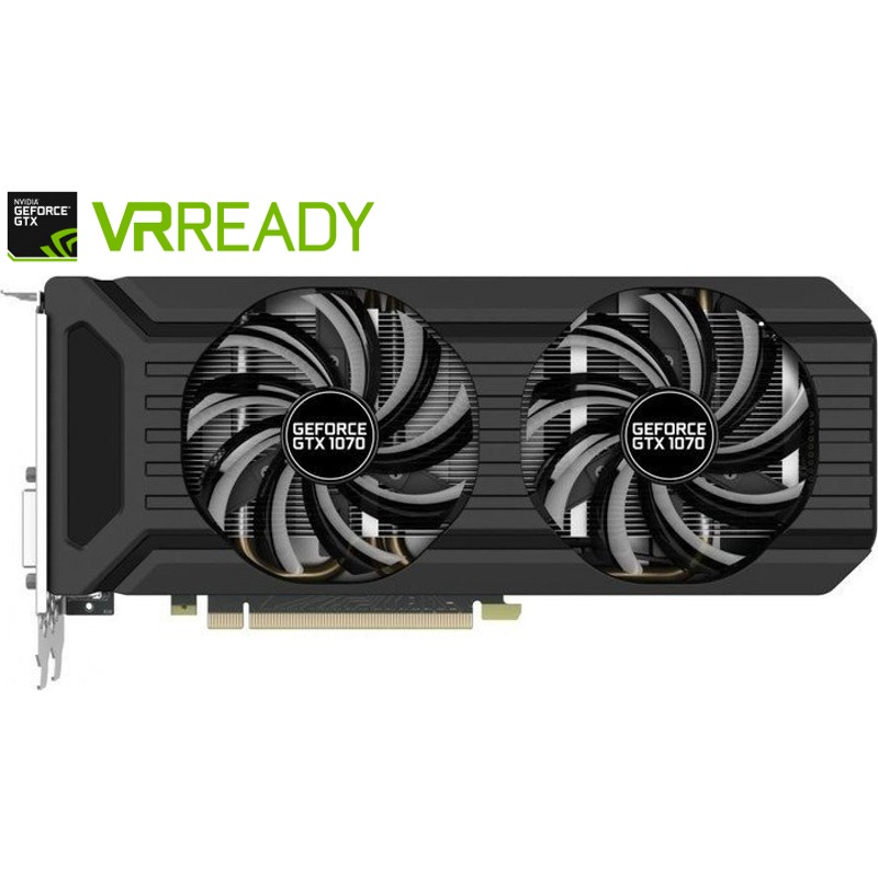 Placa video Palit GeForce GTX 1070 Dual 8GB GDDR5 256-bit - PC Garage