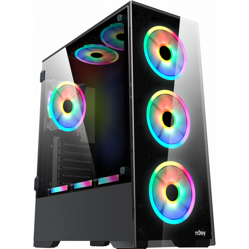 Carcasa nJoy Arlow RGB - PC Garage