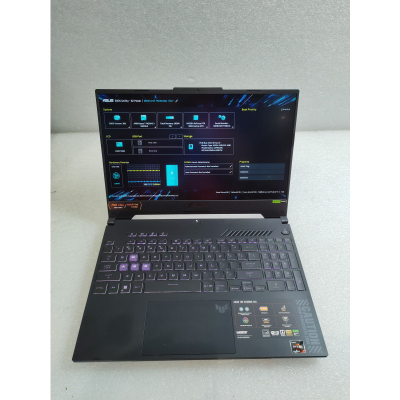 Laptop ASUS Gaming 15.6'' TUF A15 FA507NVR, FHD 144Hz, Procesor AMD ...